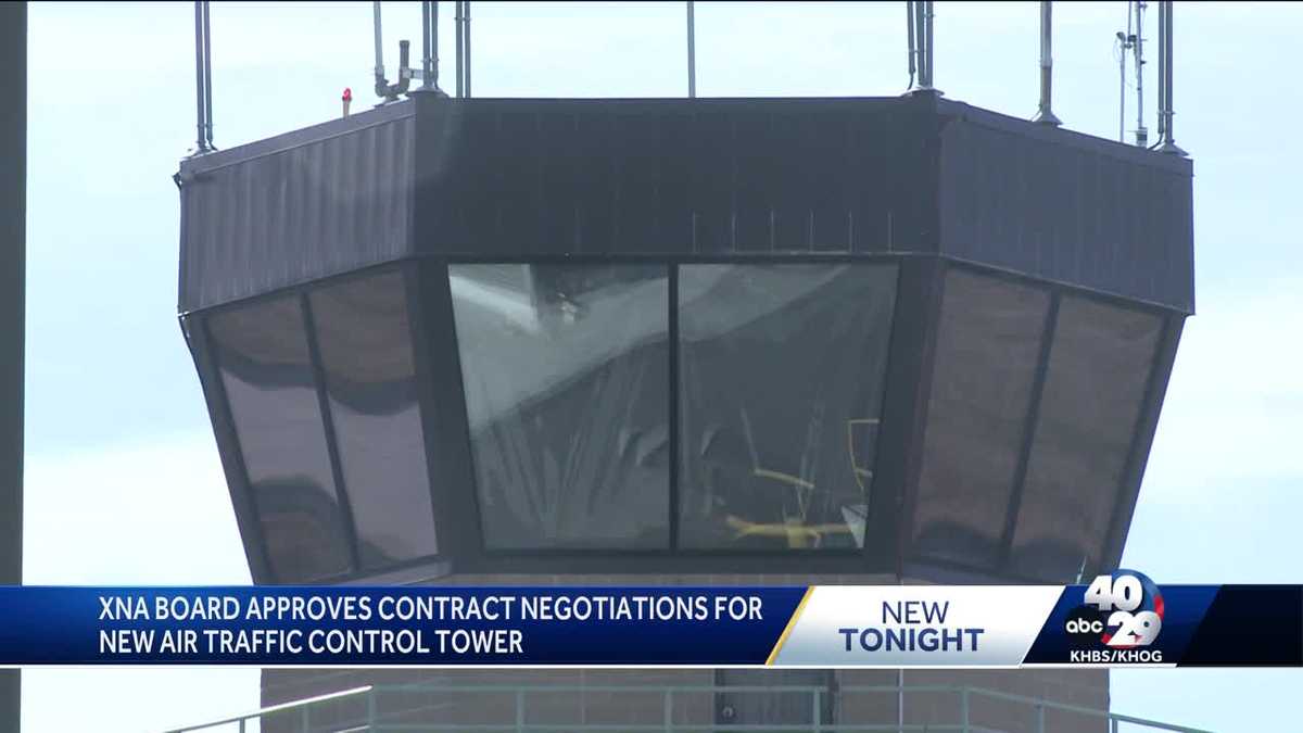 XNA approved a bid for construction of a new control tower Tuesday