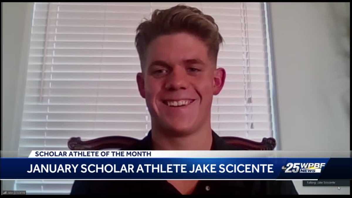 January Scholar Athlete of the Month: Jake Scicente