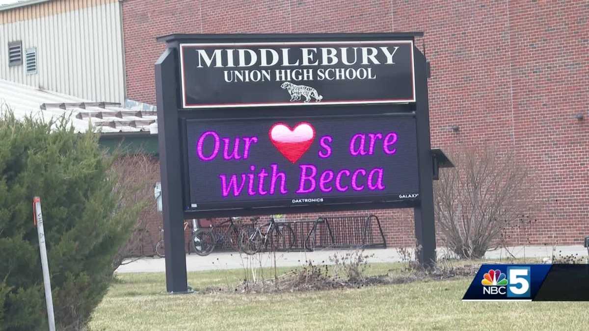 Middlebury community mourning death of 17-year-old Rebecca Ball