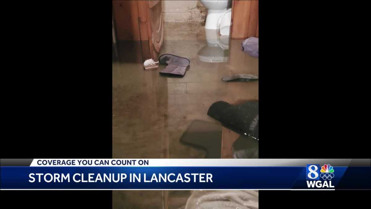 Storm causes basement flooding in Lancaster