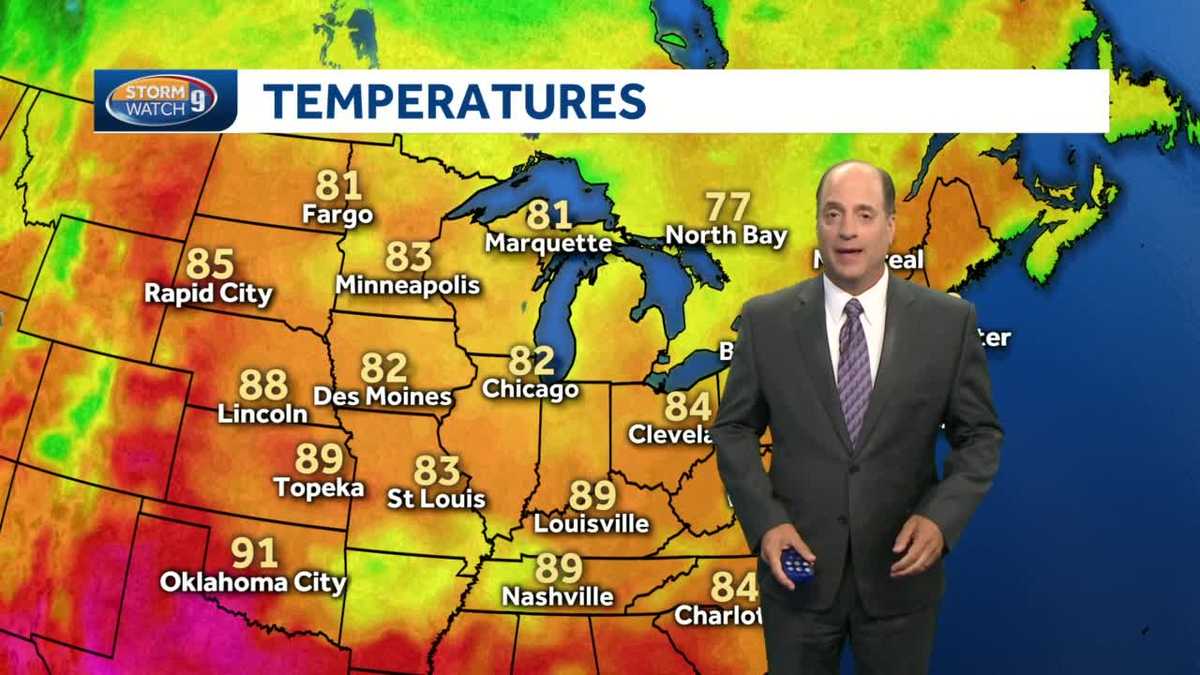 Update: More hot weather ahead