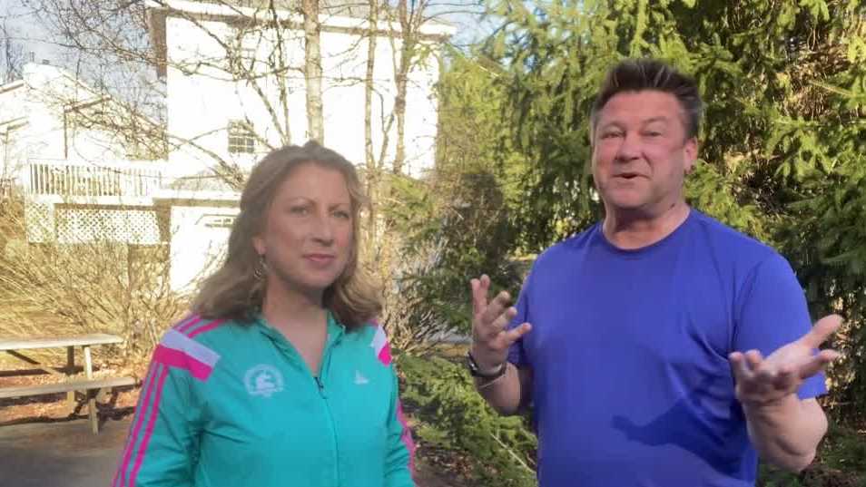 WMUR's Kevin Skarupa gets Boston Marathon advice from wife