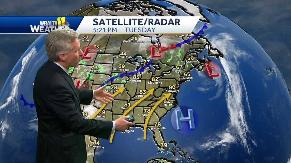 High pressure brings warmer weather High pressure brings warmer weather