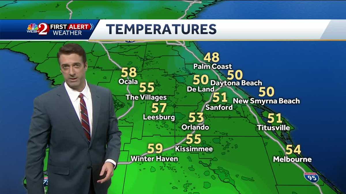 A cold Wednesday morning