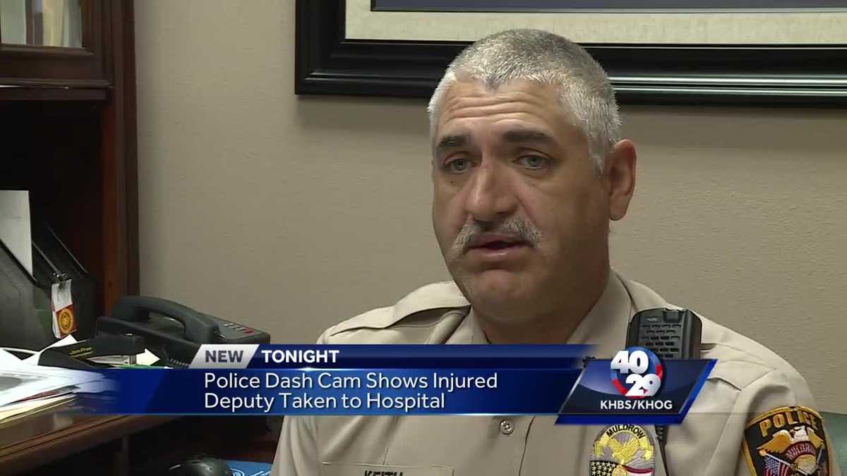 Police video released from stabbing incident