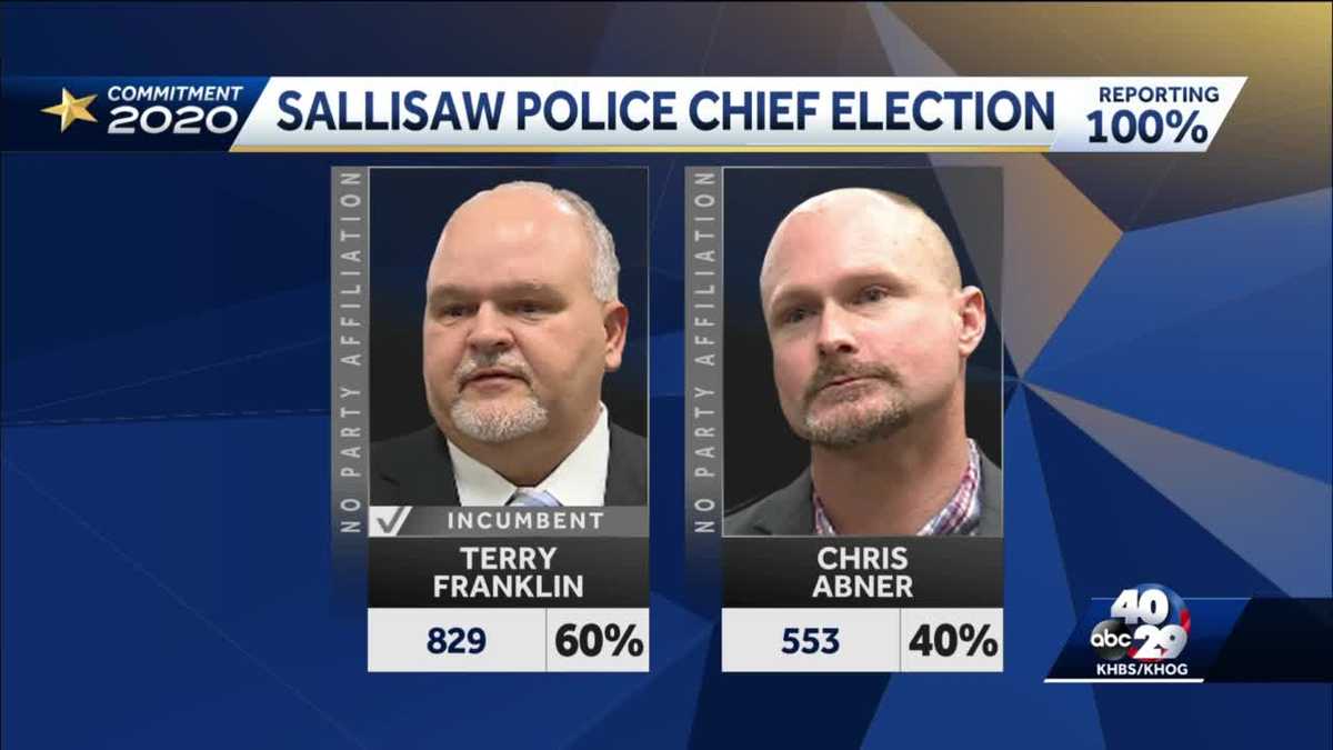 Terry Franklin wins another term as Sallisaw police chief Terry Franklin wins another term as Sallisaw police chief