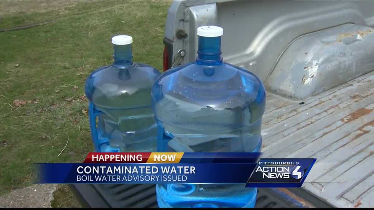 Contaminated water: Boil advisory issued