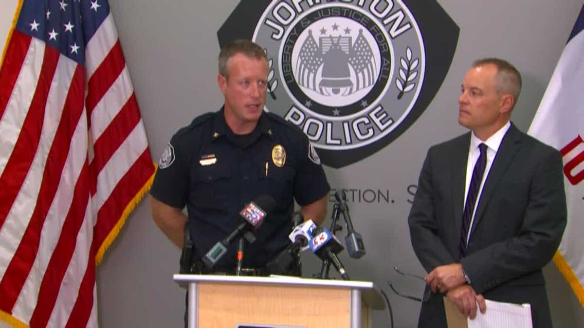 RAW: Johnston police provide update on text threats