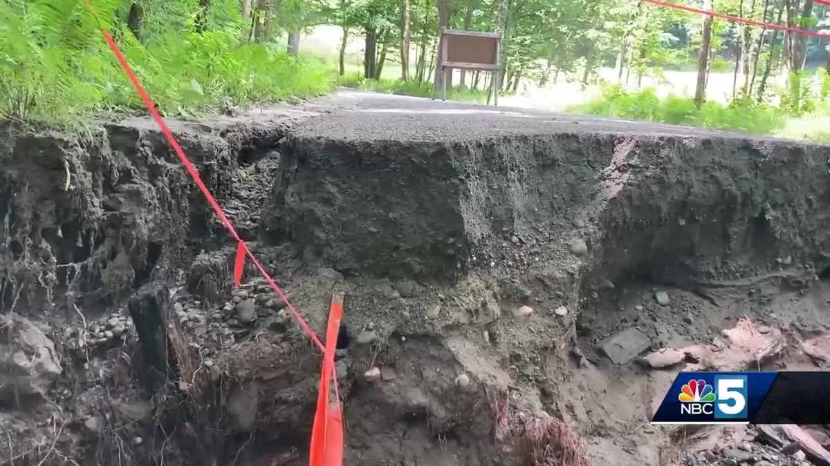Hartland saw over 5 inches of water Friday, flooding town roads