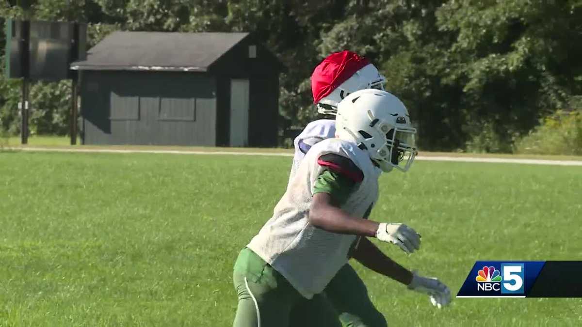 Rice football battles small roster size as it moves up to Vermont's ...