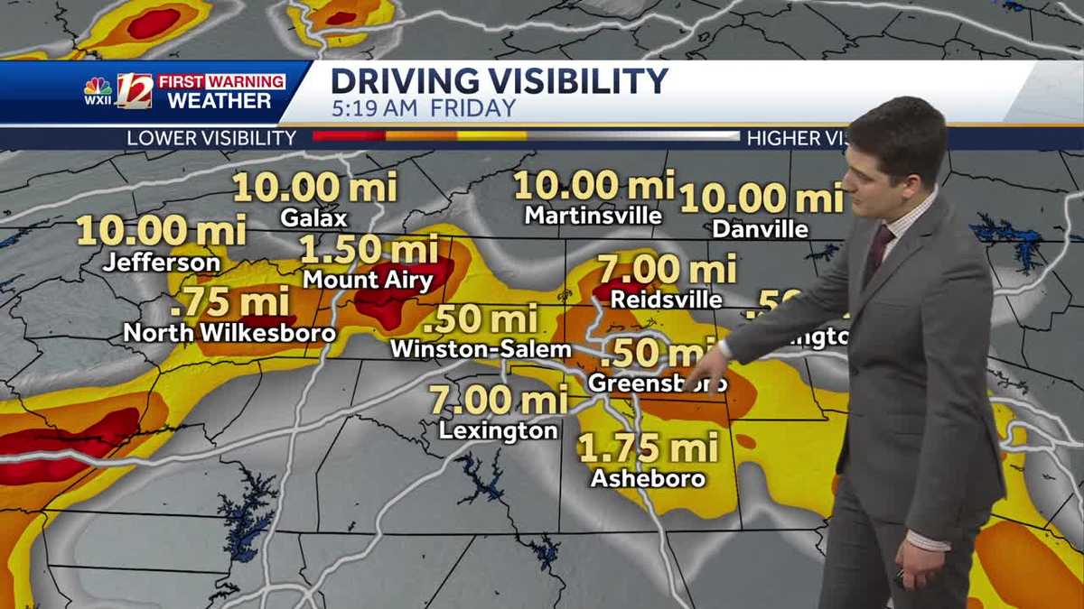 WATCH: Foggy Friday AM, cooler air this weekend
