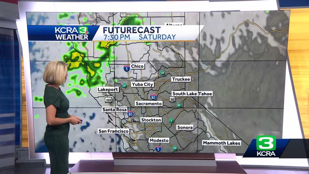 Nice, Mild Saturday. Rain Chances Ahead in Northern California