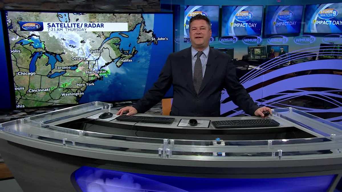 New Hampshire forecast video: Wintry mix moving through