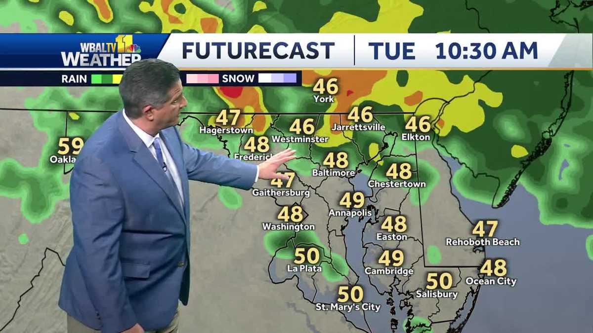 Tony shows when heavy rain returns