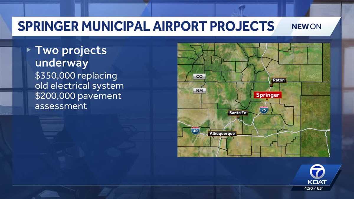 Springer Municipal Airport completes electrical upgrade, plans runway ...