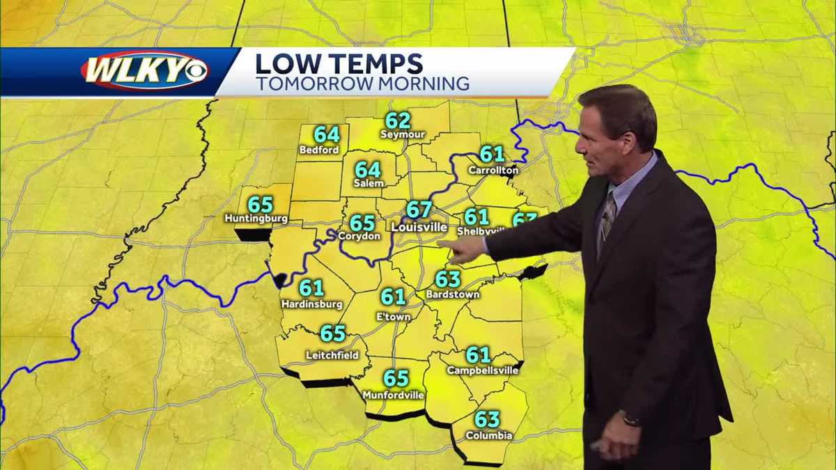Another warm day tomorrow, cooler this weekend