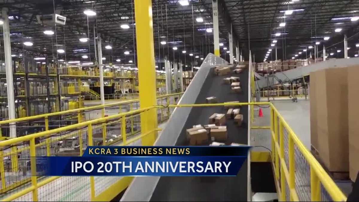 Business News: Amazon IPO celebrates 20 years