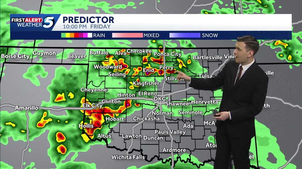 Oklahoma Weather Forecast: Storms expected Friday and Saturday