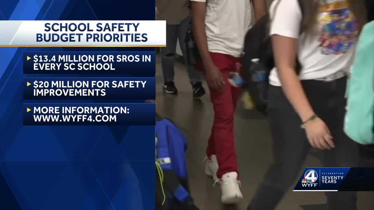 South Carolina: Gov. unveils school safety budget priorities