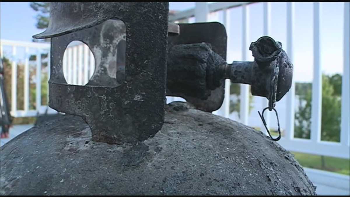 Gas grill explodes in Laconia