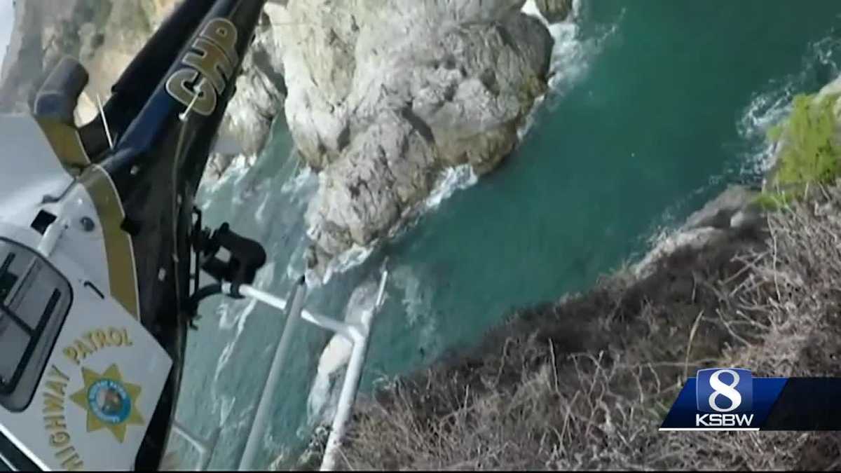 CHP makes a complex helicopter rescue in Big Sur