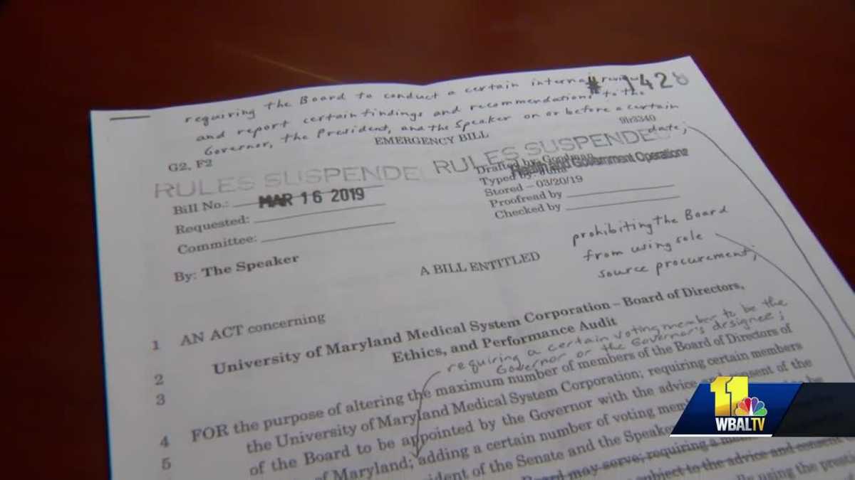 Legislation introduced to make sure UMMS board problems never happen again