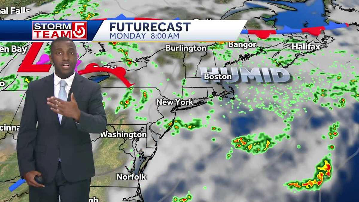 Video: Muggy, unsettled conditions to last throughout week