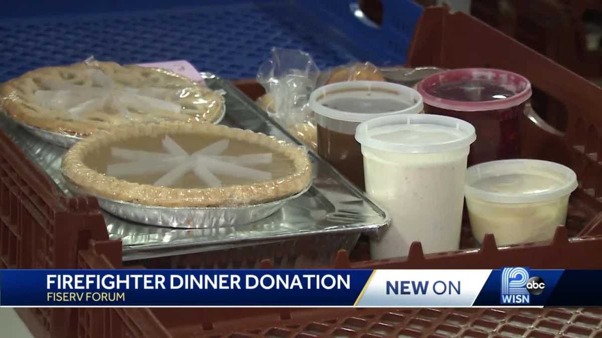 Bucks staff provide meals for 200 Milwaukee on-duty firefighters