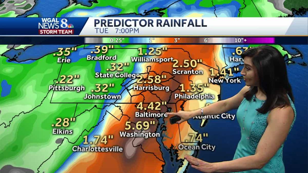 CENTRAL PA WEATHER: Rain to arrive Monday night; 1-4" possible through ...