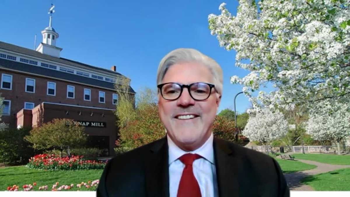 Andrew Hosmer, Laconia mayor candidate, pitches to voters