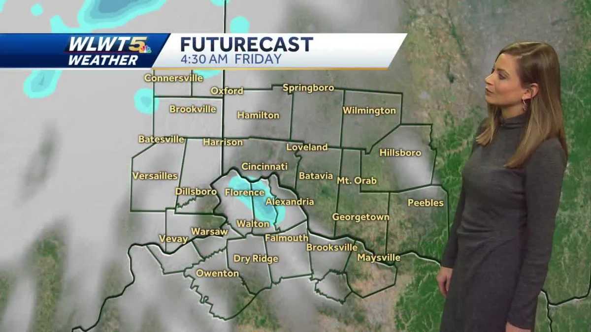 Wintry mix happening for Friday morning's commute