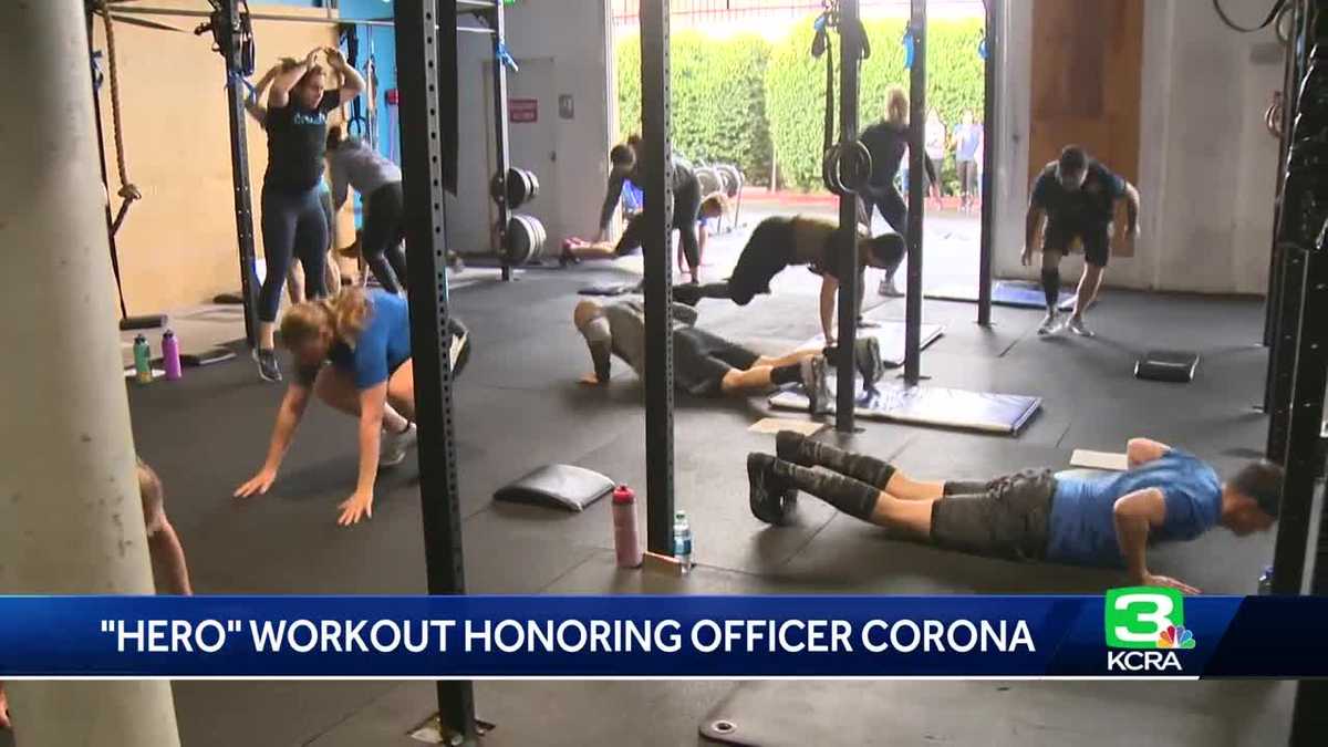 'Hero workout' honors slain Davis Officer Natalie Corona