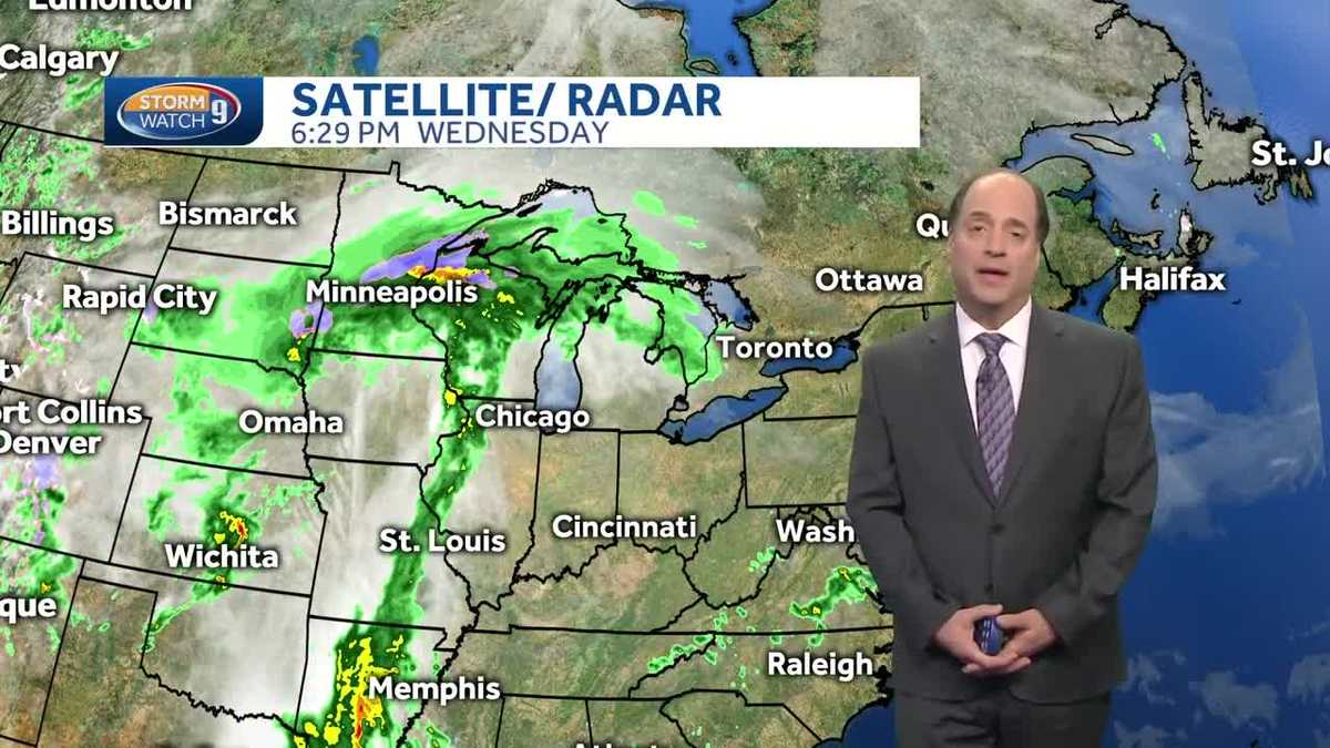 Update: Temperatures fall overnight