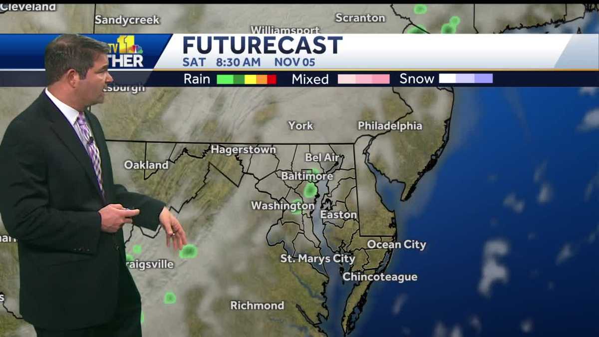 Fog clears way for mild Friday in Maryland