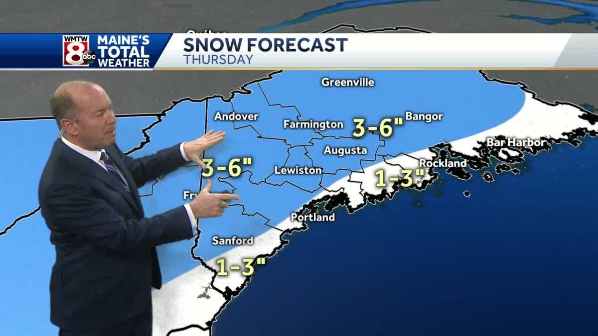 A two day messy winter storm arrives Thursday