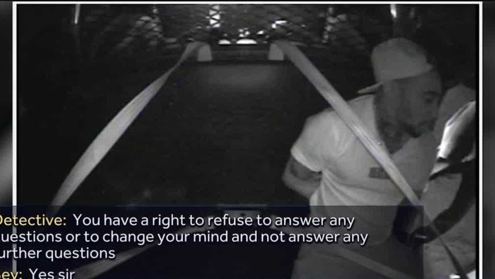 Christian Bey trial: Dashcam video shown of police questioning Bey