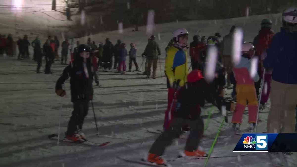 Cochran's Ski Area bustling after inches of fresh snow; skiers are ...