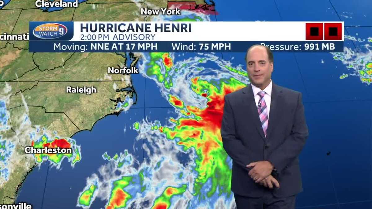 Video Hurricane Henri Could Bring 30 40 Mph Winds To Nh