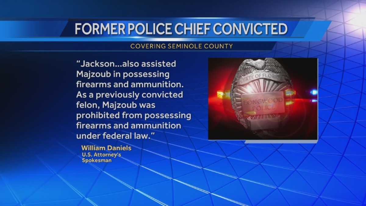 Former Longwood police chief convicted in bribery case