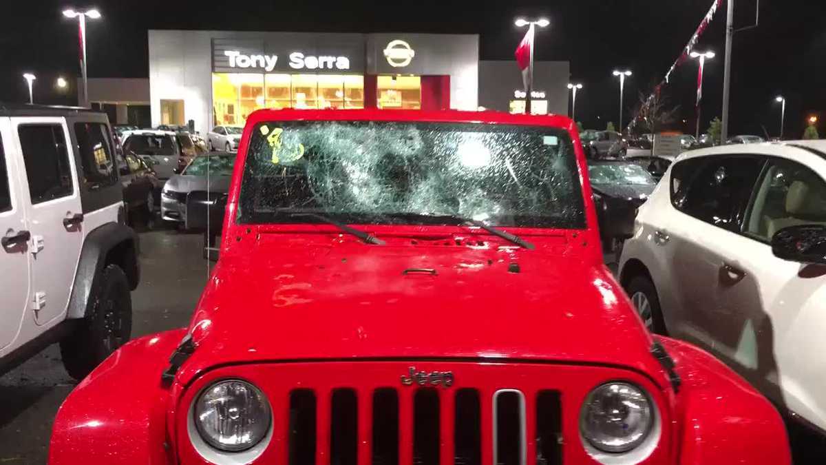 Cullman car dealership, sheriff's office reflect on destructive hail ...
