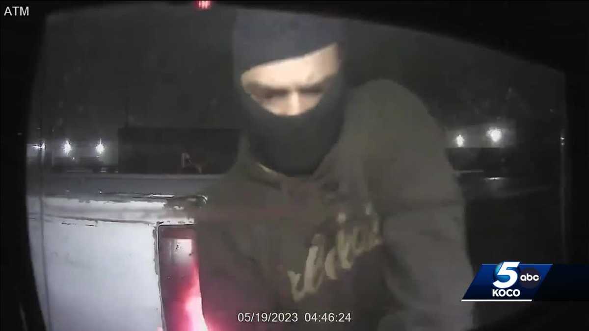 Attempted Atm Theft Was Caught On Camera In Okc Officials Say