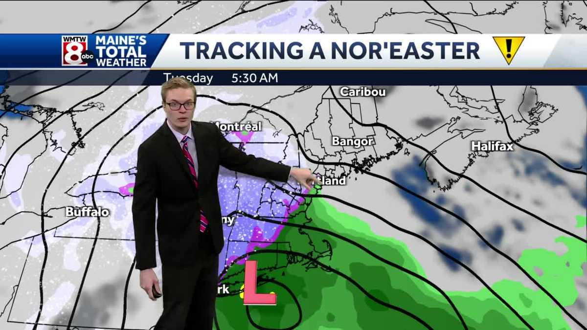 Sunshine Sunday, nor'easter Tuesday