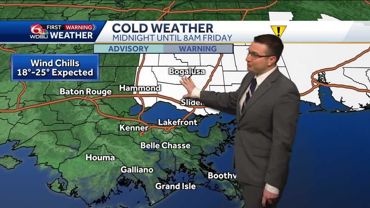 Cloudy and cooler conditions