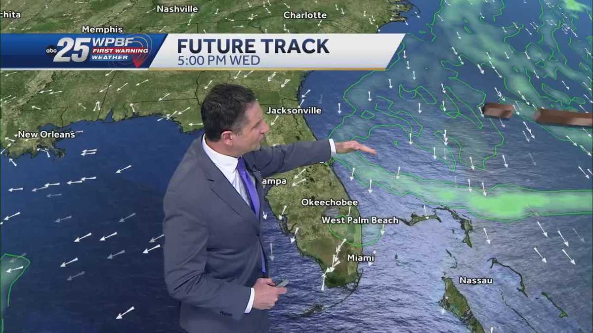 Two cold fronts on the way to South Florida