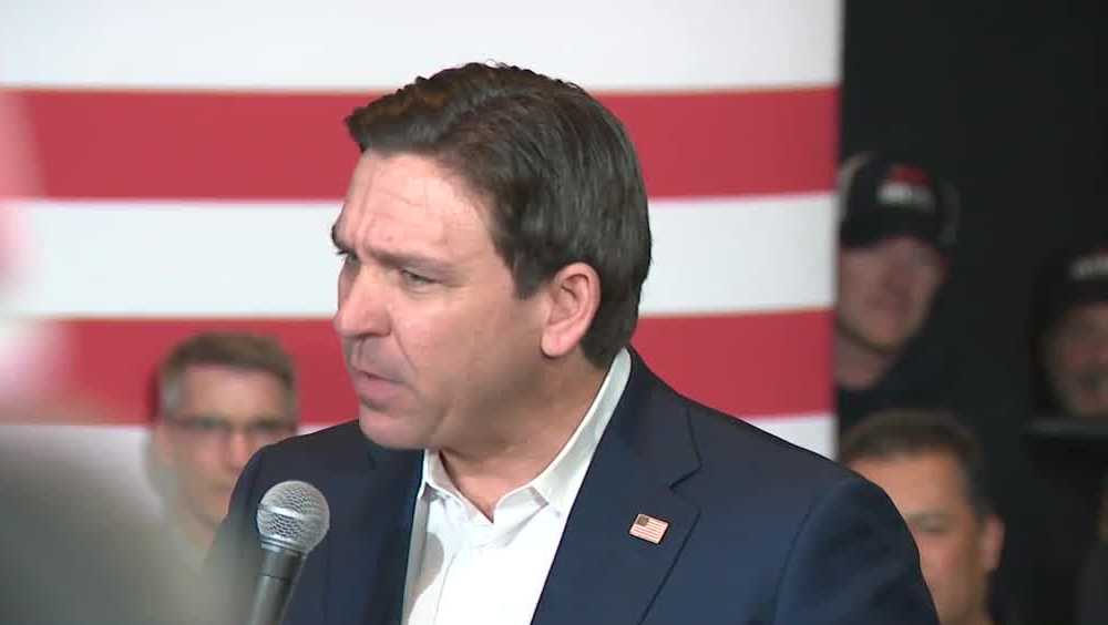 DeSantis holds town hall events in NH