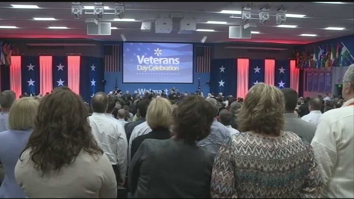 Walmart honors Veterans with special program at home office