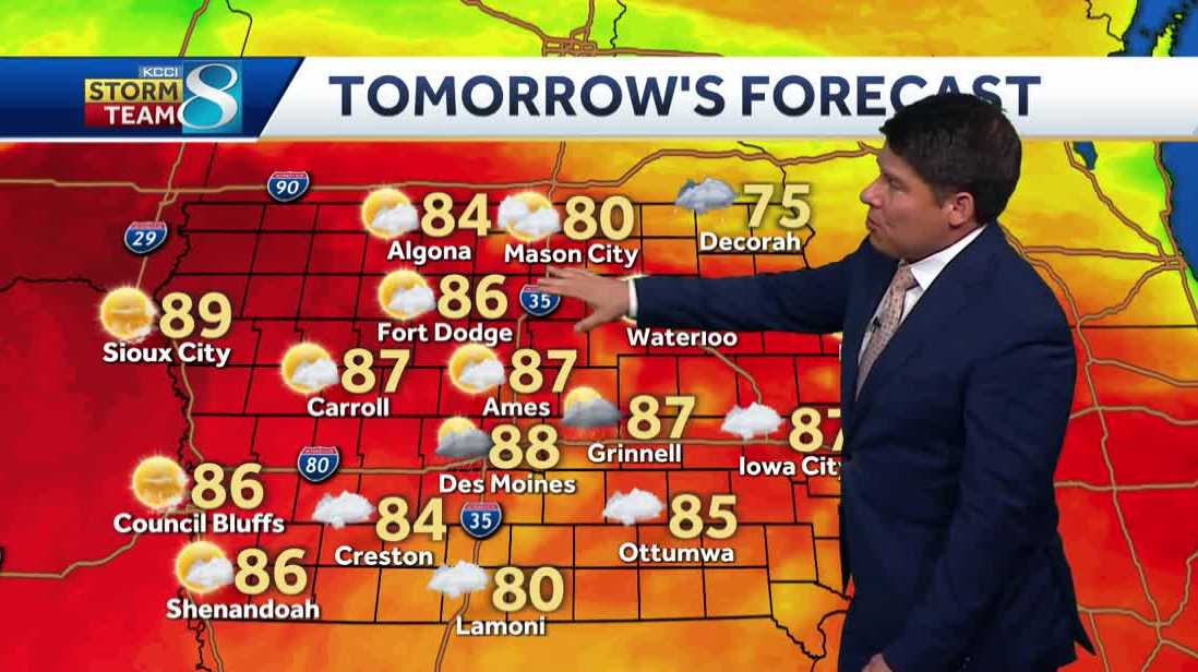 Des Moines weather: First 90 degree day of the year in central Iowa