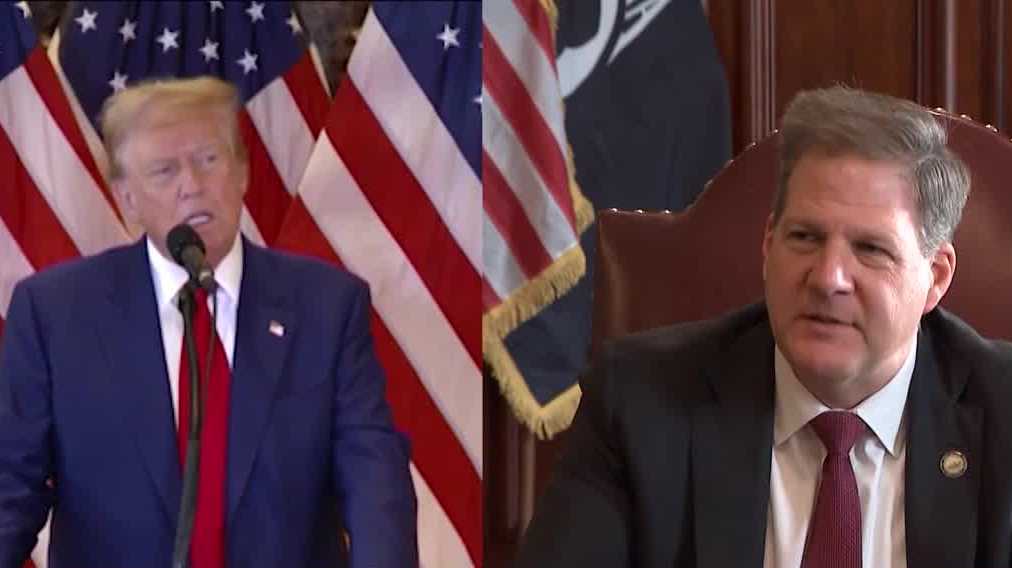 Trump says he supports Sununu in potential run for Senate