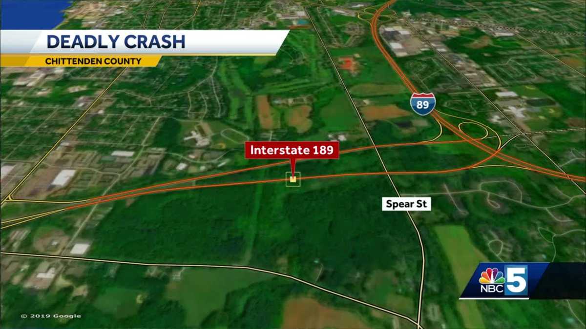 70-year-old Vermont man dead after Interstate 189 crash