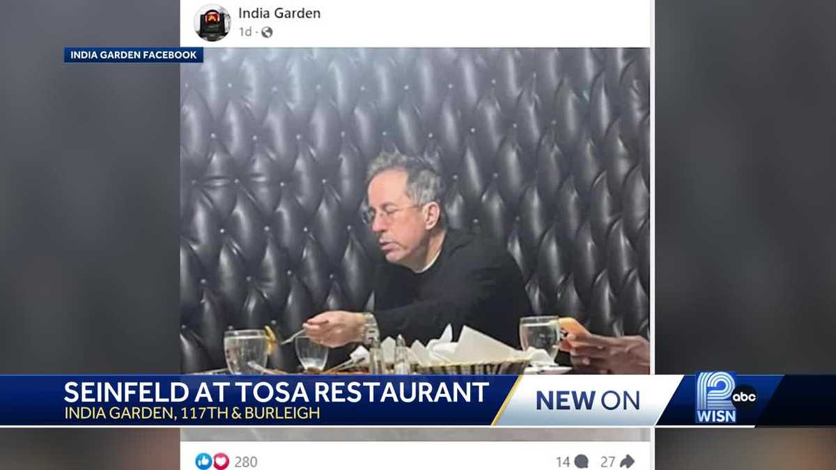 Jerry Seinfeld spotted at Wauwatosa restaurant
